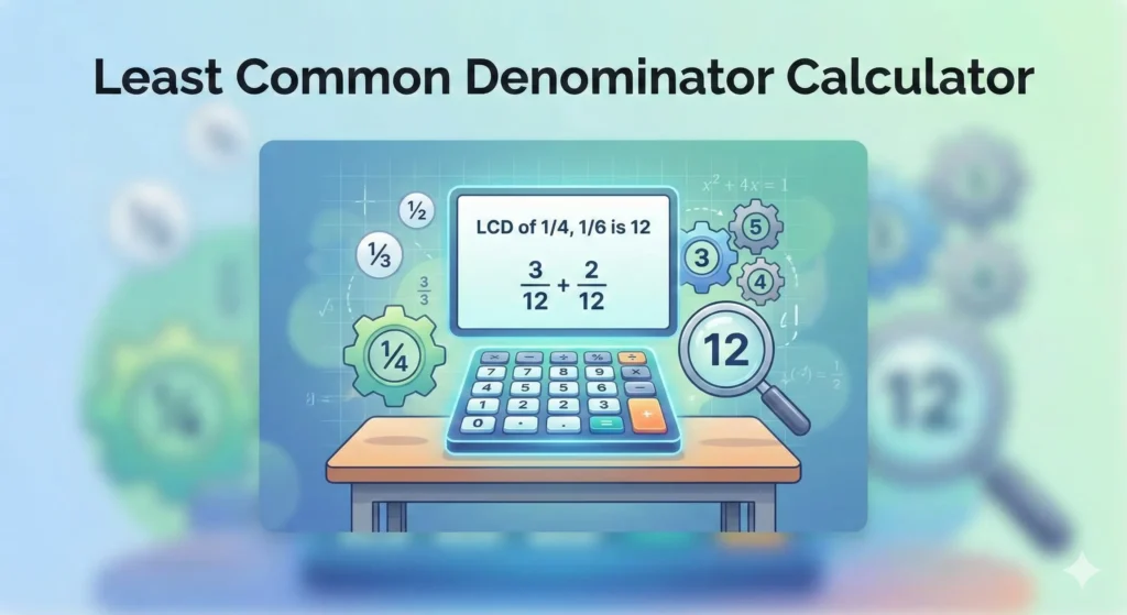 Least Common Denominator Calculator